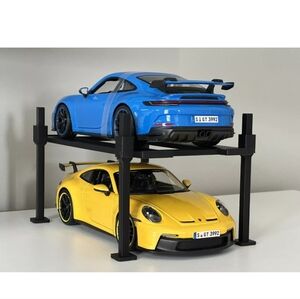 Toys | 118 Scale 4post Car Lift For Toy Model Cars Garage Diorama ...